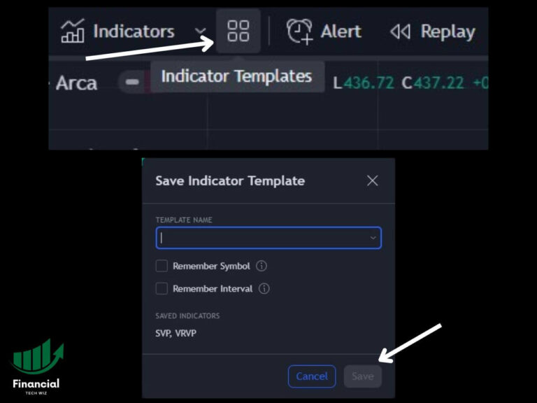 How to Save Chart Layouts & Indicator Templates on TradingView