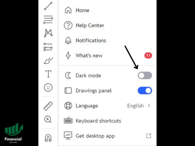 How to Change TradingView to Dark Mode