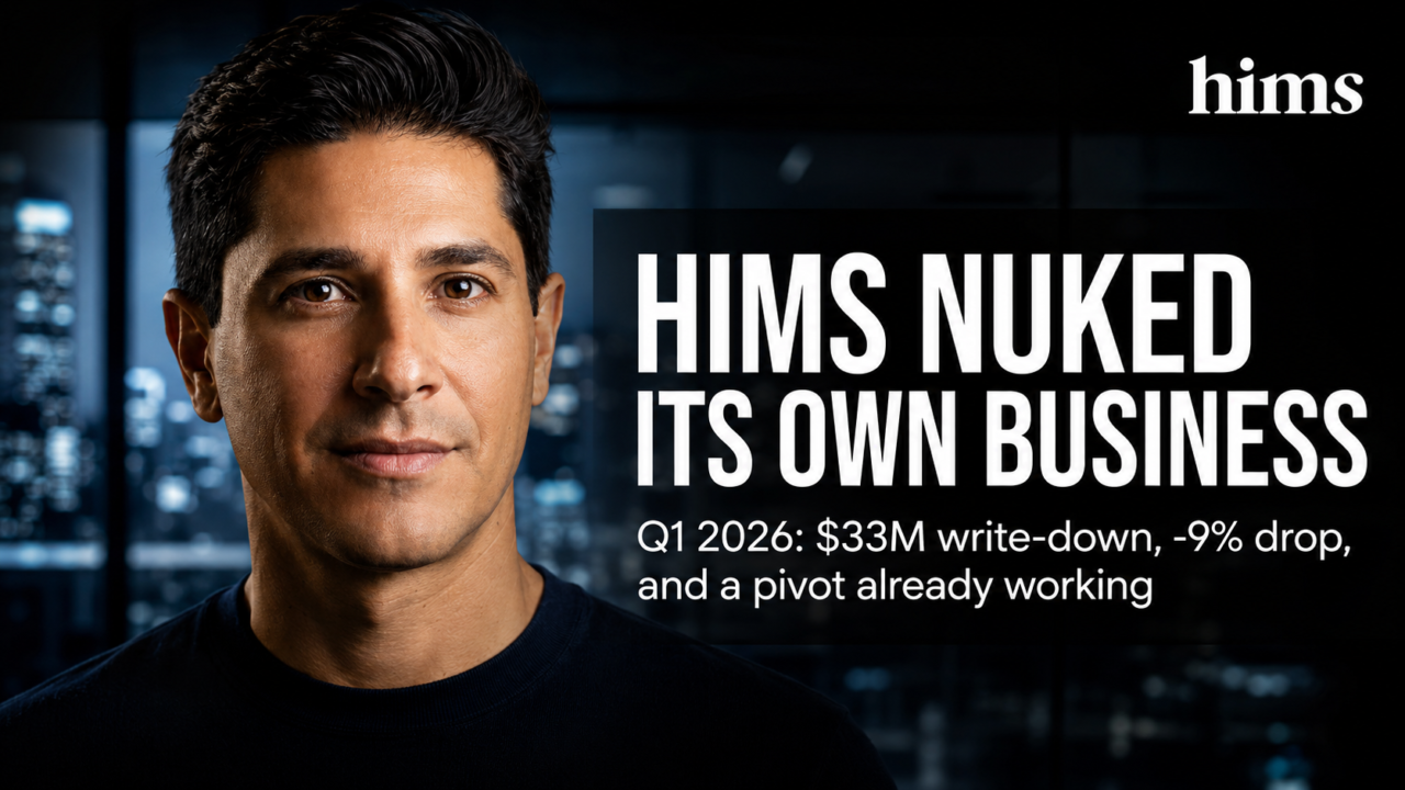 HIMS Q1 2026: The GLP-1 Pivot That Crushed EPS on Purpose